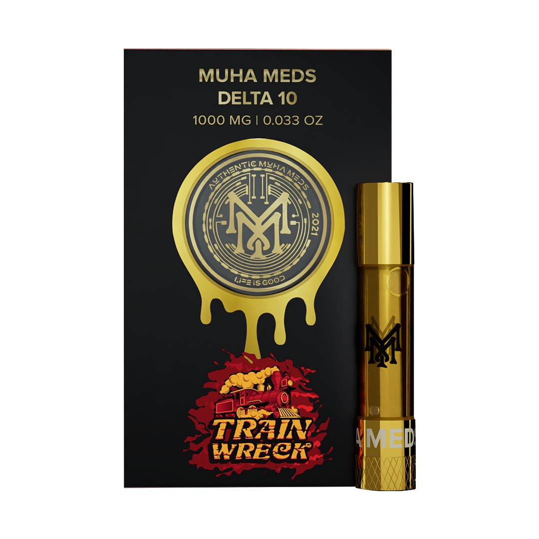 TRAINWRECK1 GRAM CARTRIDGE - Muha Meds Official | Muha Meds Carts