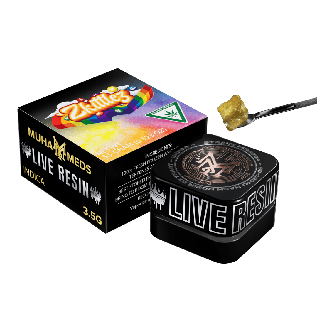 ZKITTLEZ | INDICA3.5 GRAMS LIVE RESIN - Muha Meds Official | Muha Meds ...